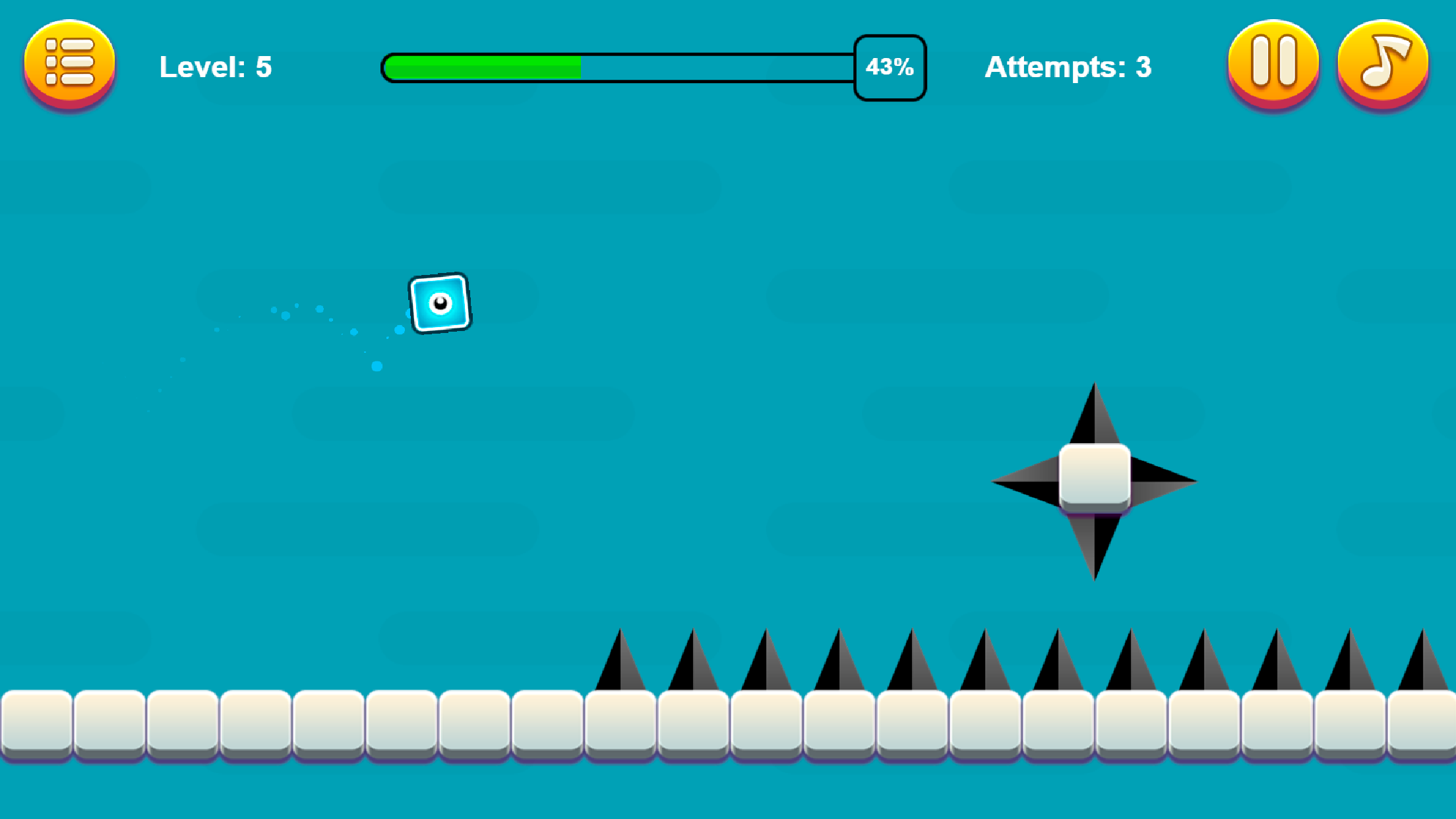 Amazing Cube Adventure - HTML5 Game + Mobile Version! (Construct-2 CAPX) by HTML5-Games